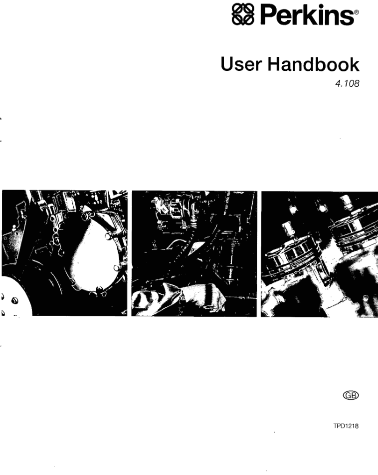 Perkins Engine 4.108 / 4.107 / 4.99, руководство по ремонту и ...