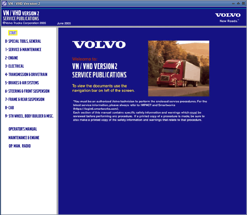 Volvo VN, VHD ver 2 9.2002-2004, сервисная документация для Вольво VN и ...